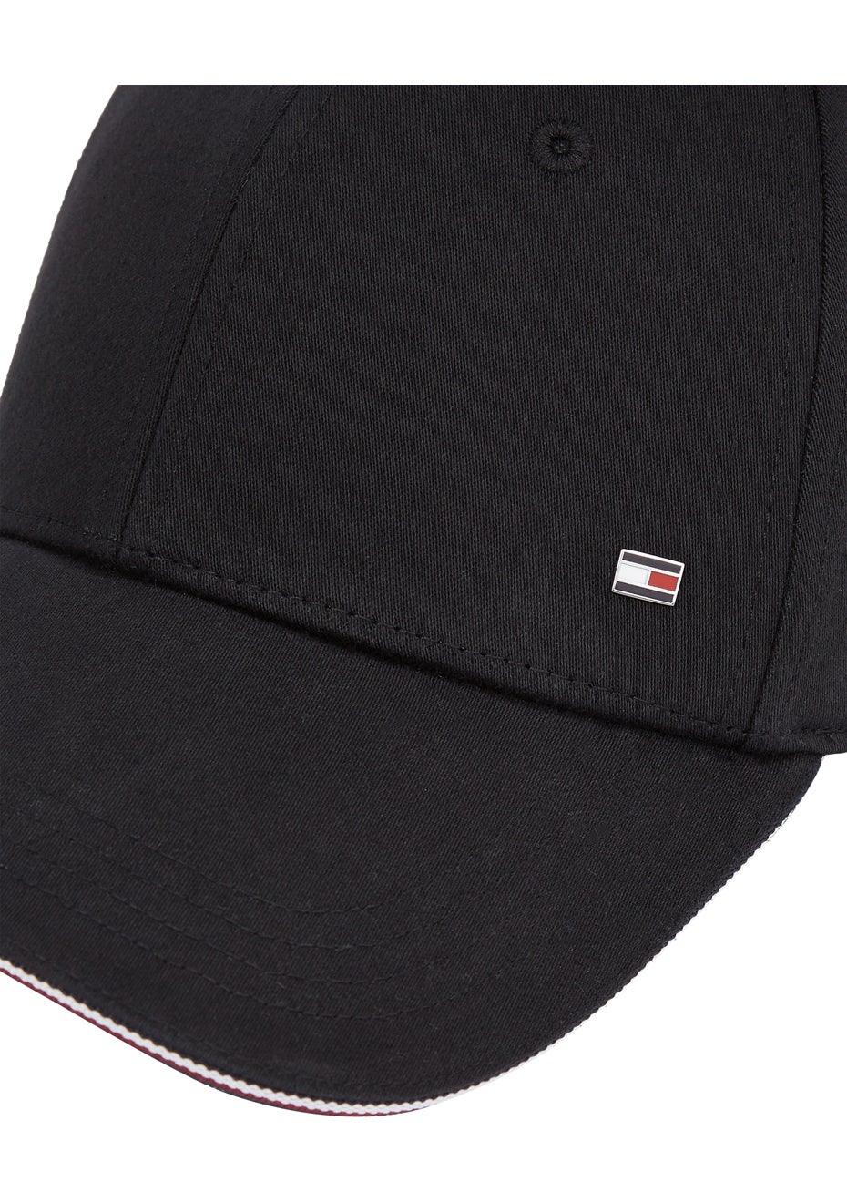 Tommy Hilfiger - Unisex Corporate 6-Panel Cap - Black - Onceit
