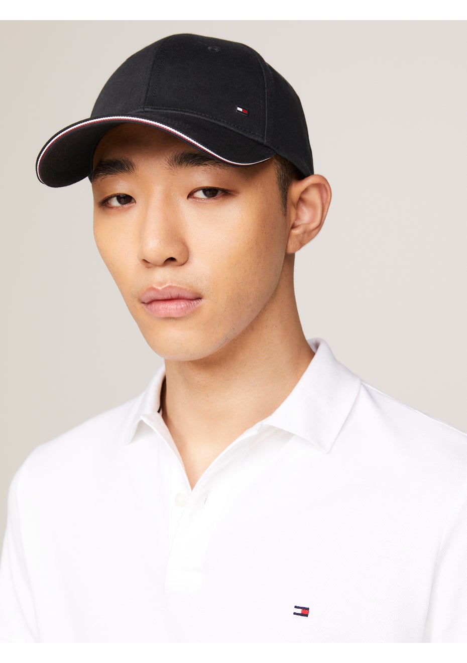 Tommy Hilfiger - Unisex Corporate 6-Panel Cap - Black - Onceit