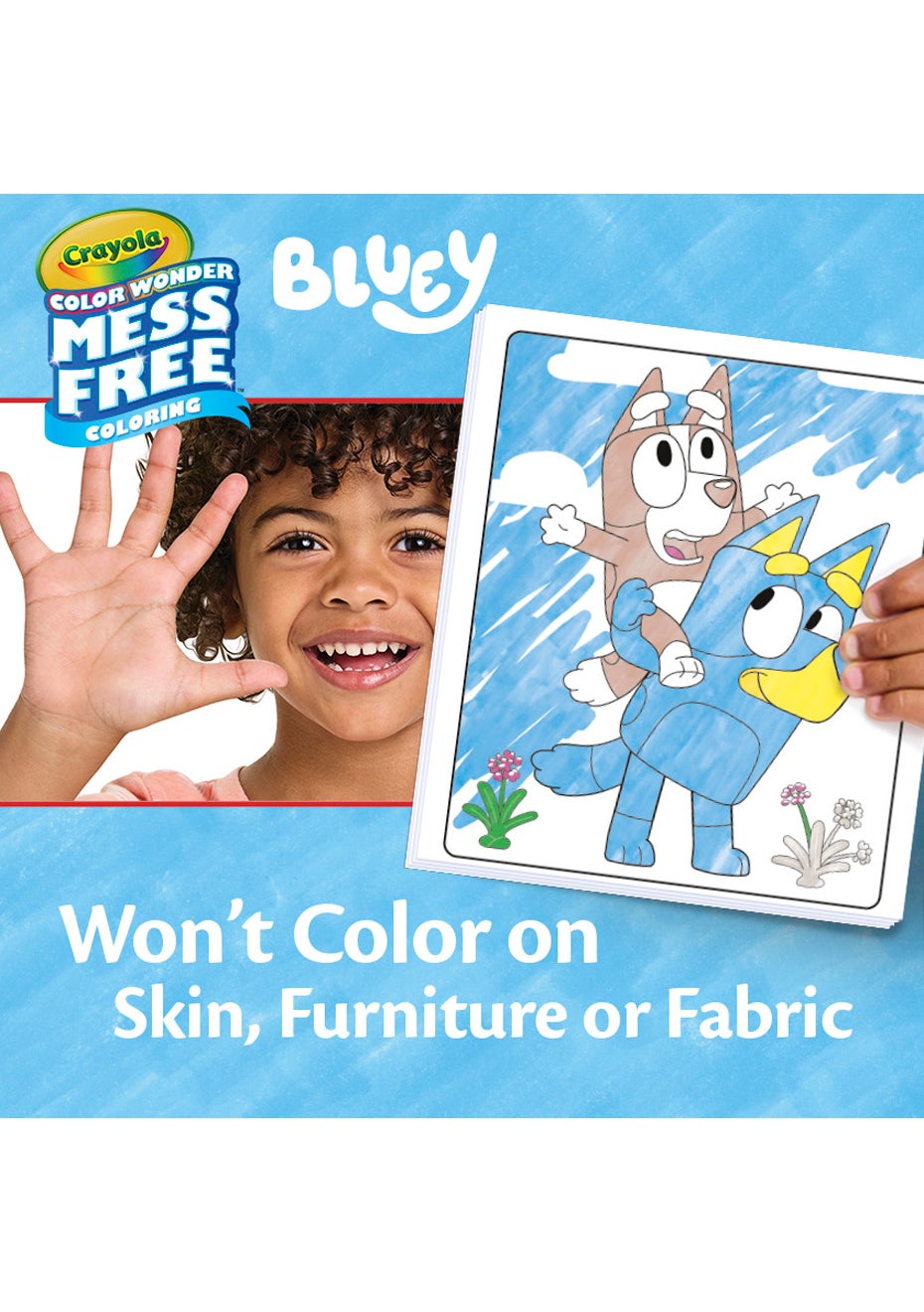 Crayola Color Wonder Activity Kit Bluey - Onceit