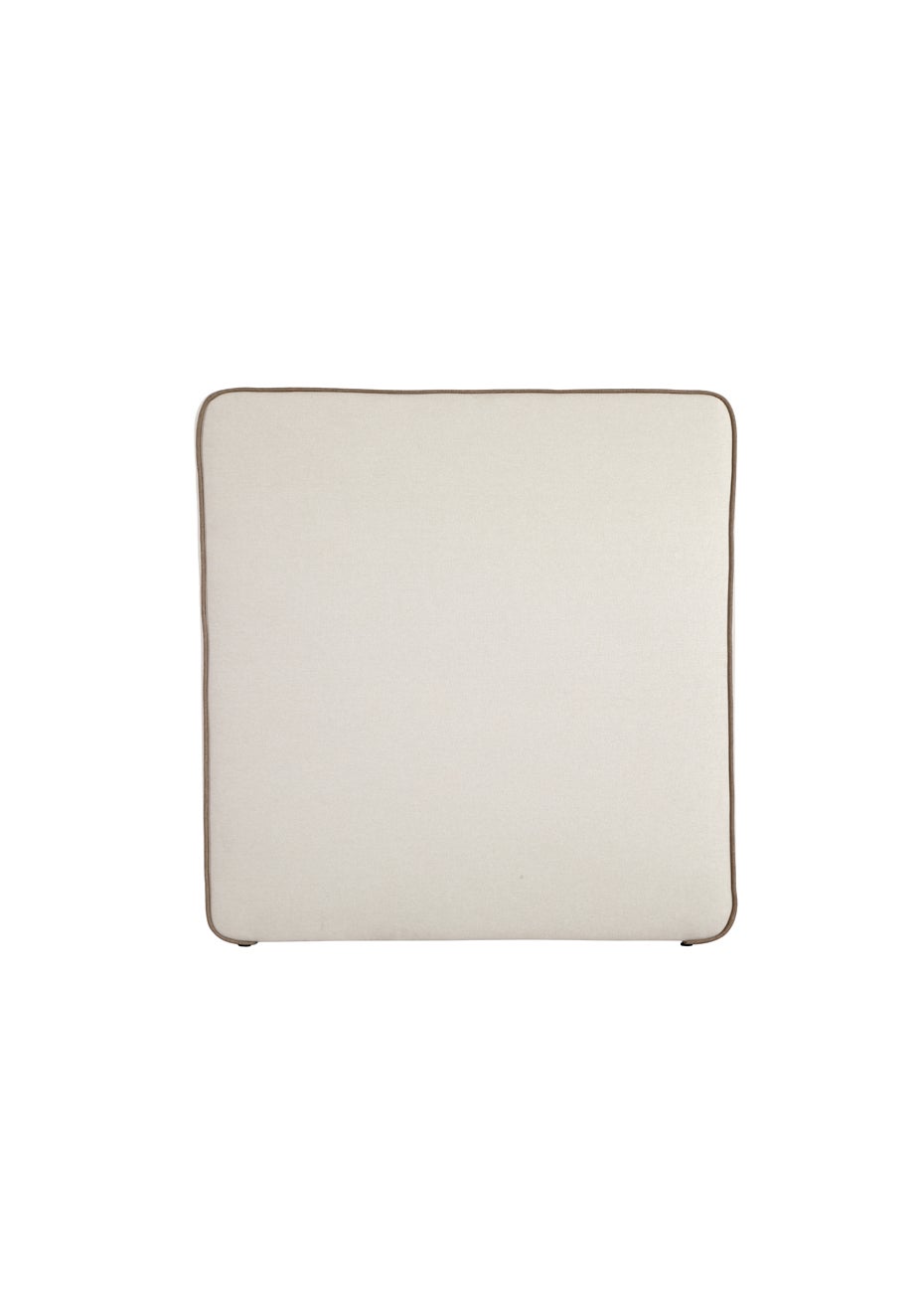 George Collective - Arc Piped Linen Look Headboard - King Single ...