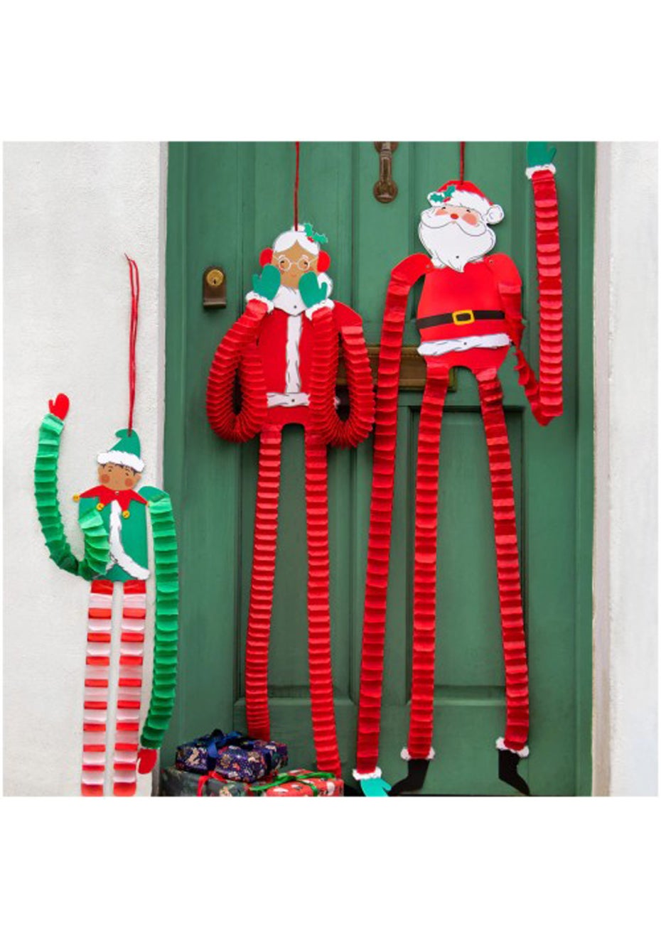 Talking Tables - Craft with Santa Santa's Elves Hanging Decorations - 3 ...