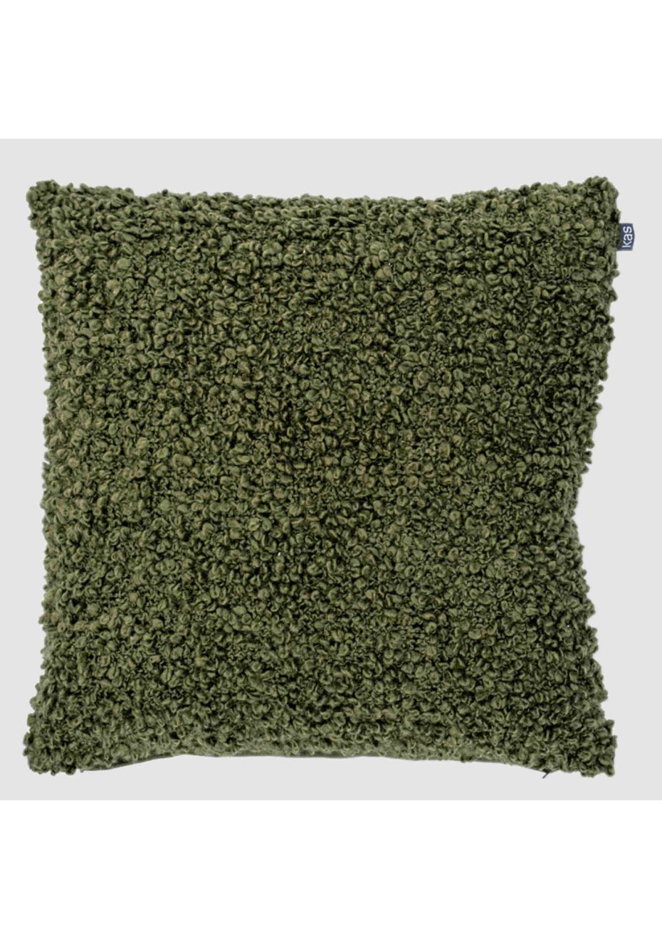 Kas - Rye Cushion Boucle (50X50Cm) - Moss - Onceit