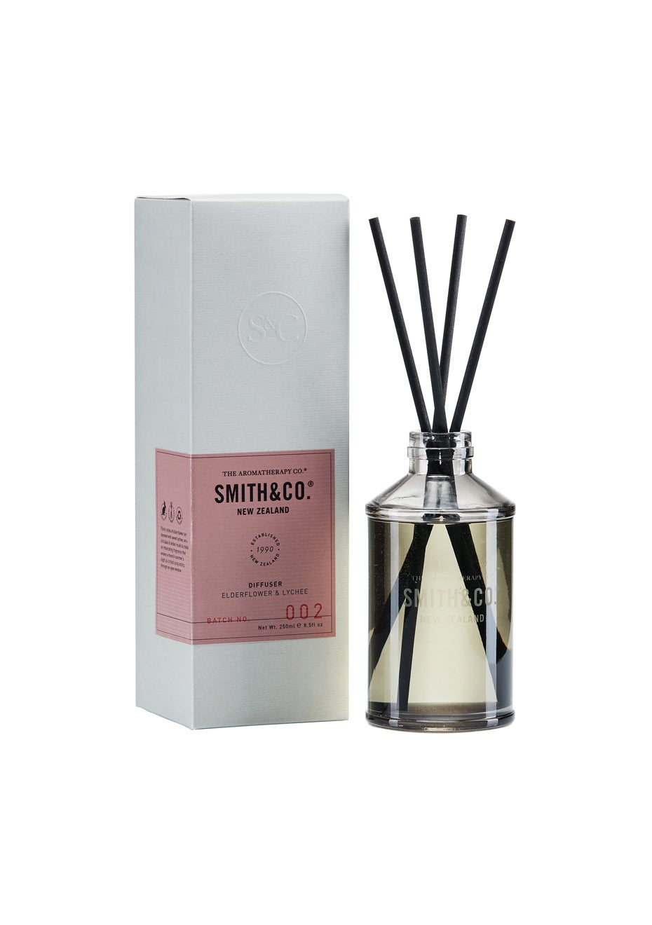 The Aromatherapy Co. - Smith & Co Diffuser 250ml Elderflower & Lychee ...