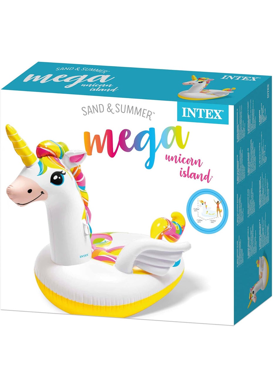 Intex - Mega Unicorn Island - Onceit