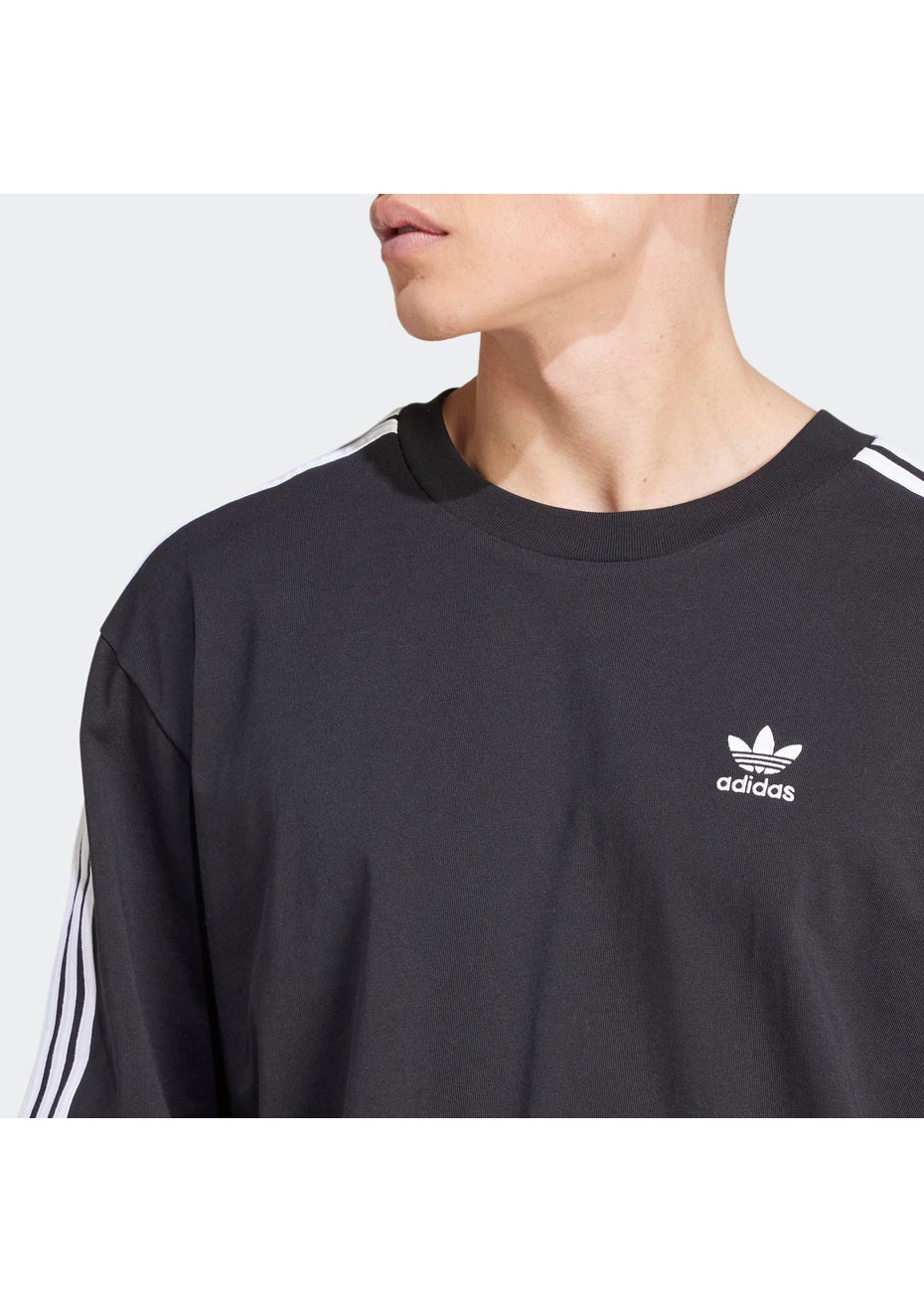 adidas Originals - Mens Adicolor Oversized T - Shirt - Black - Onceit
