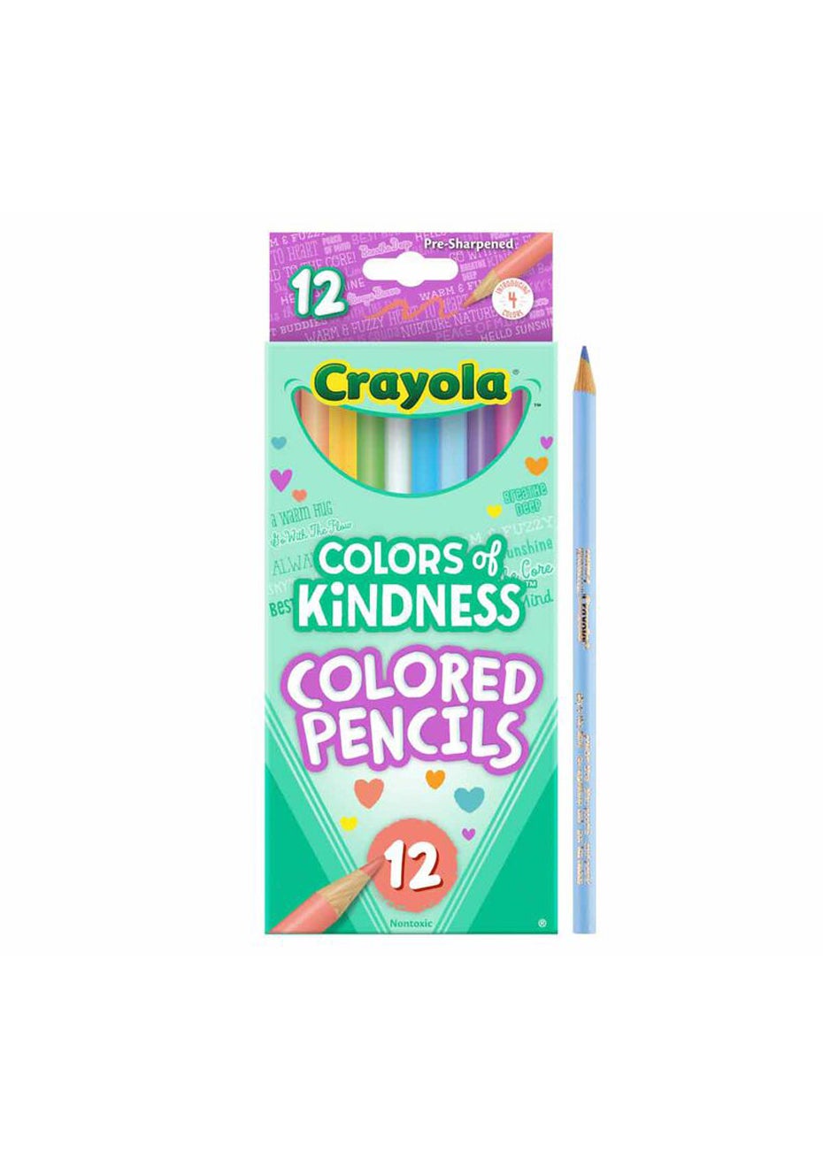 Crayola Colors of Kindness Colored Pencils 12pk - Onceit