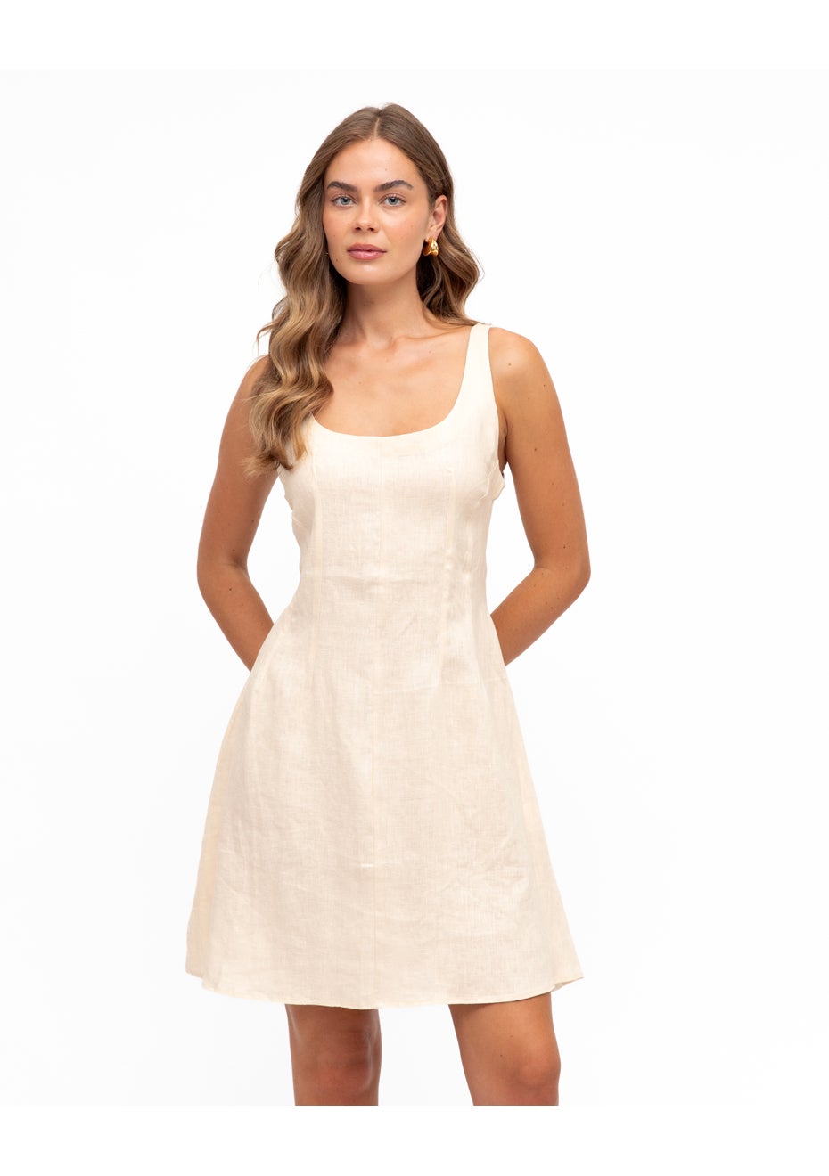 White Closet - Oatmeal Dress - Onceit