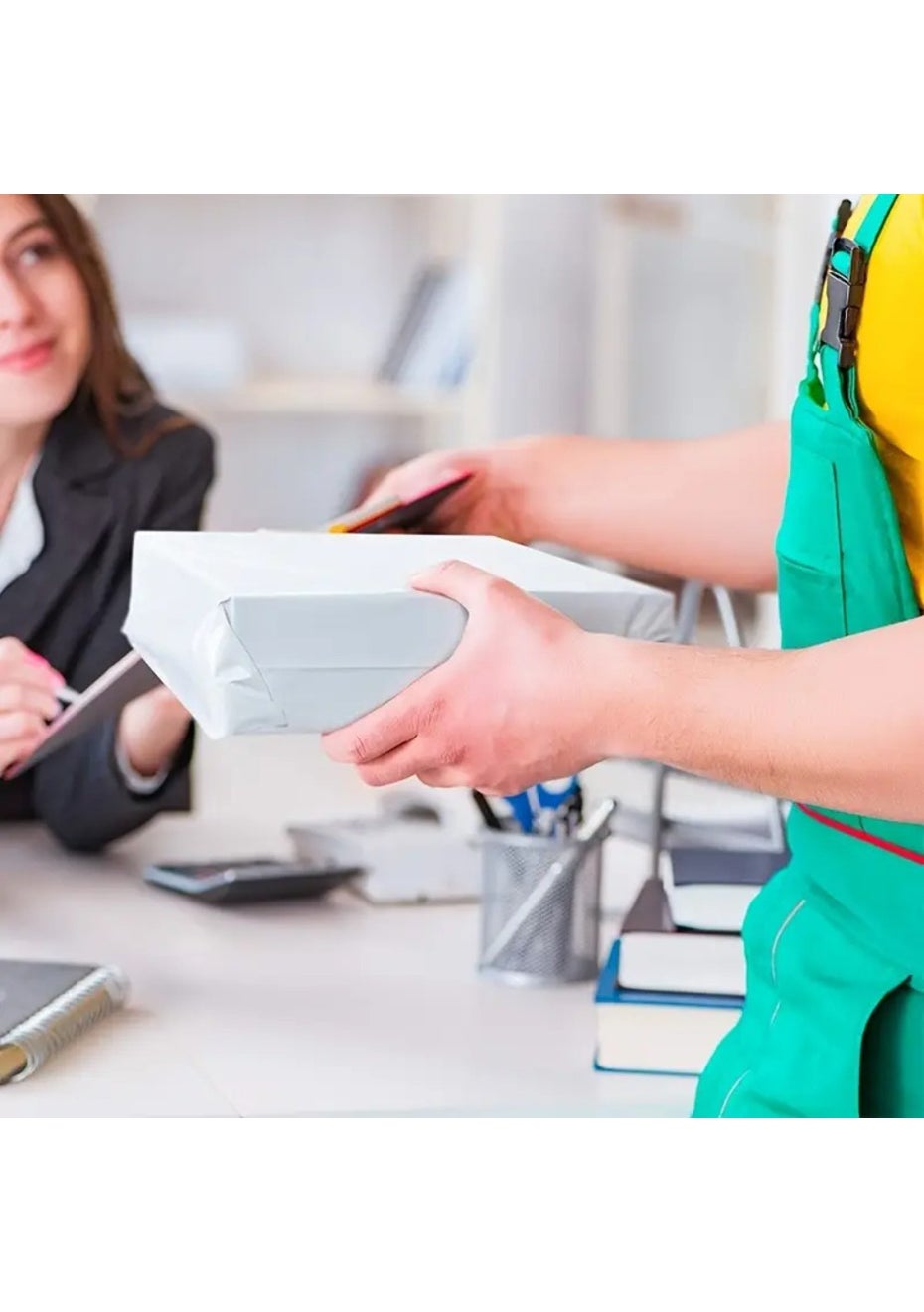 100pcs DL Courier Bags 12.5×24cm - Onceit