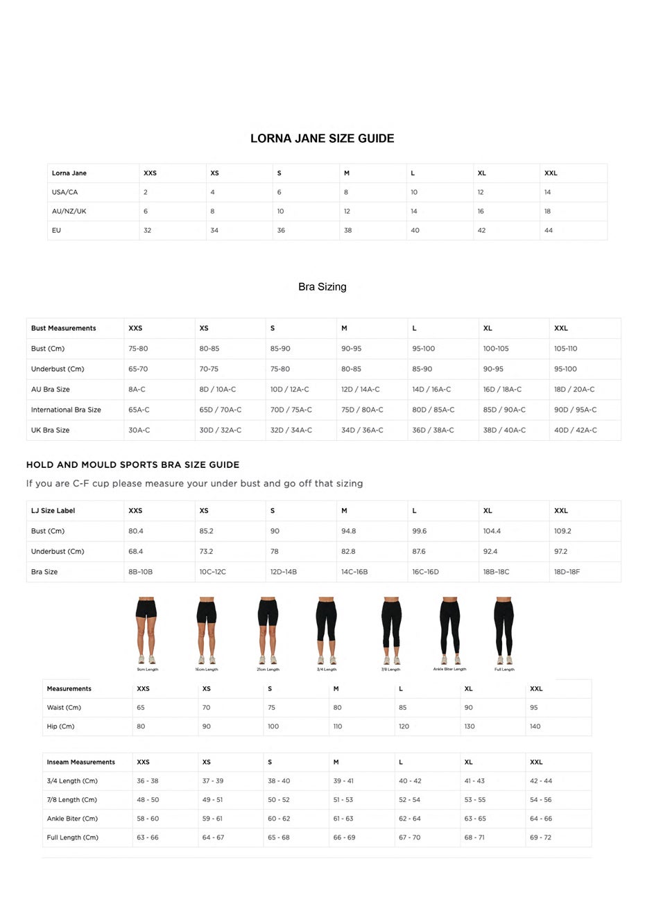 Lorna Jane - Womens Infinite Long Line Bra - Bone - Onceit