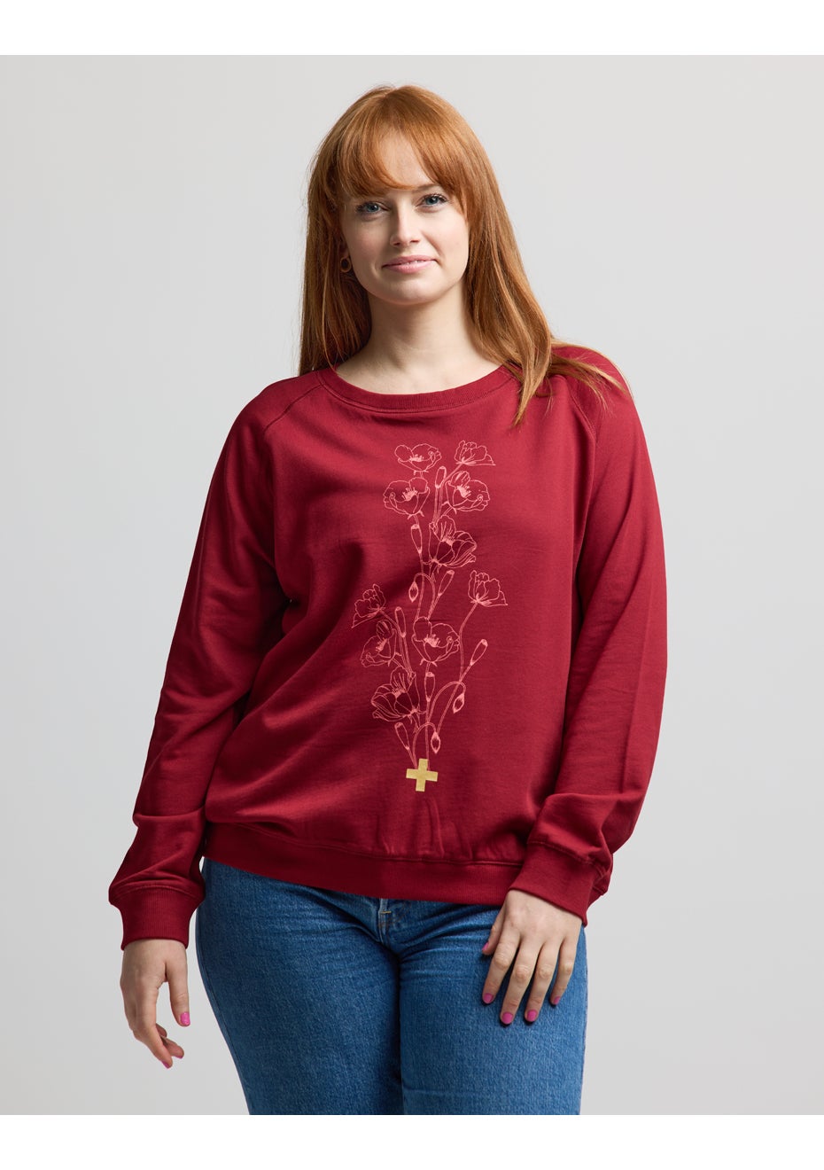 Stella + Gemma - Sweater Rubarb Blooms - Onceit