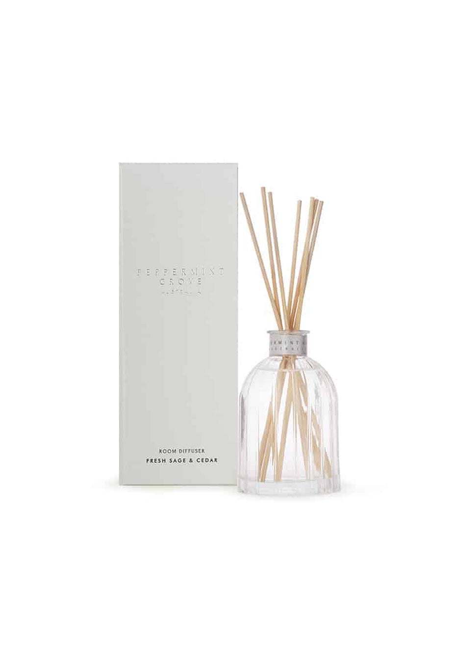 Peppermint Grove - Fresh Sage & Cedar - Medium Fragrance Diffuser - 200 ...