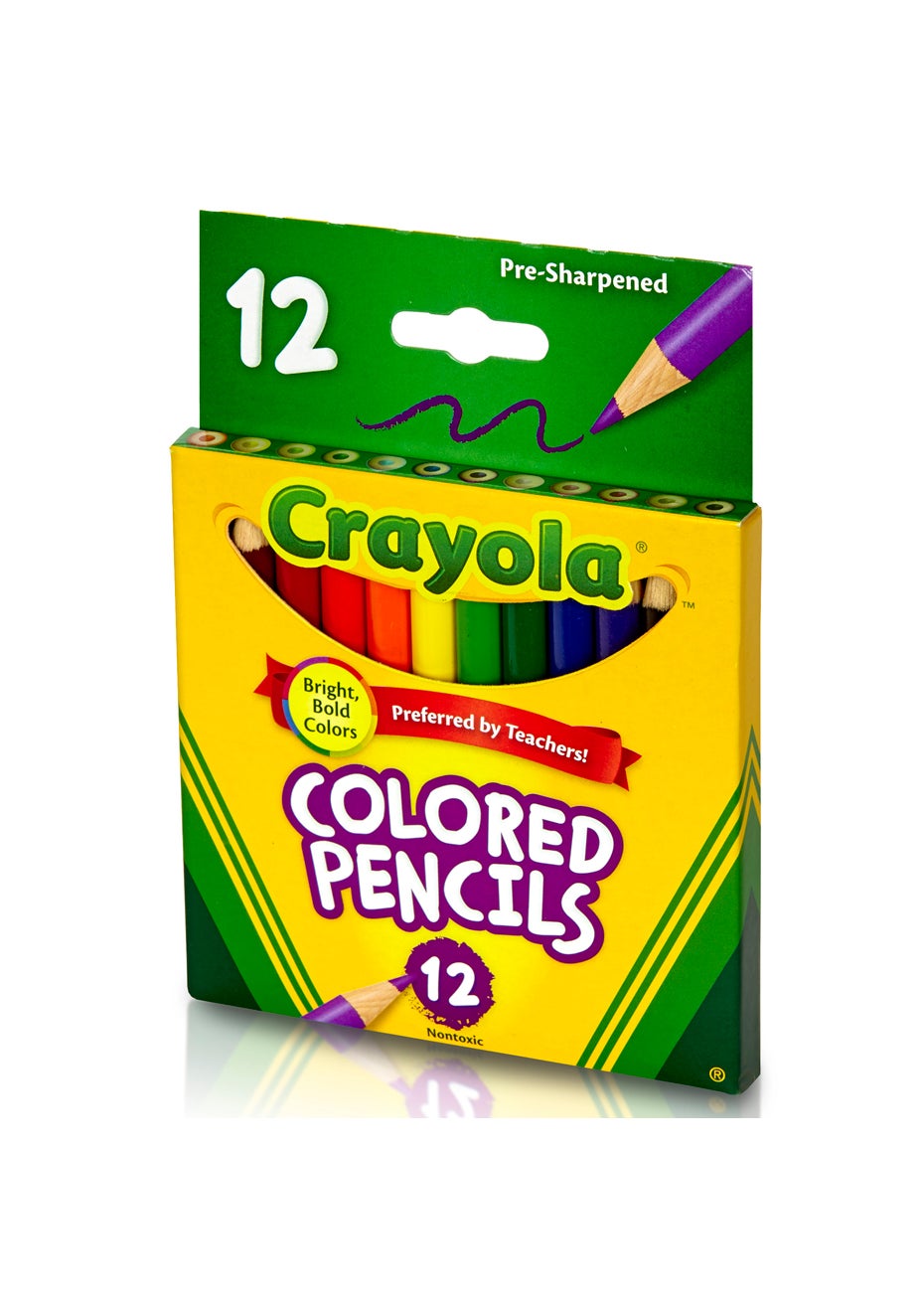 Crayola Colored Pencils Half 12Pk - Onceit