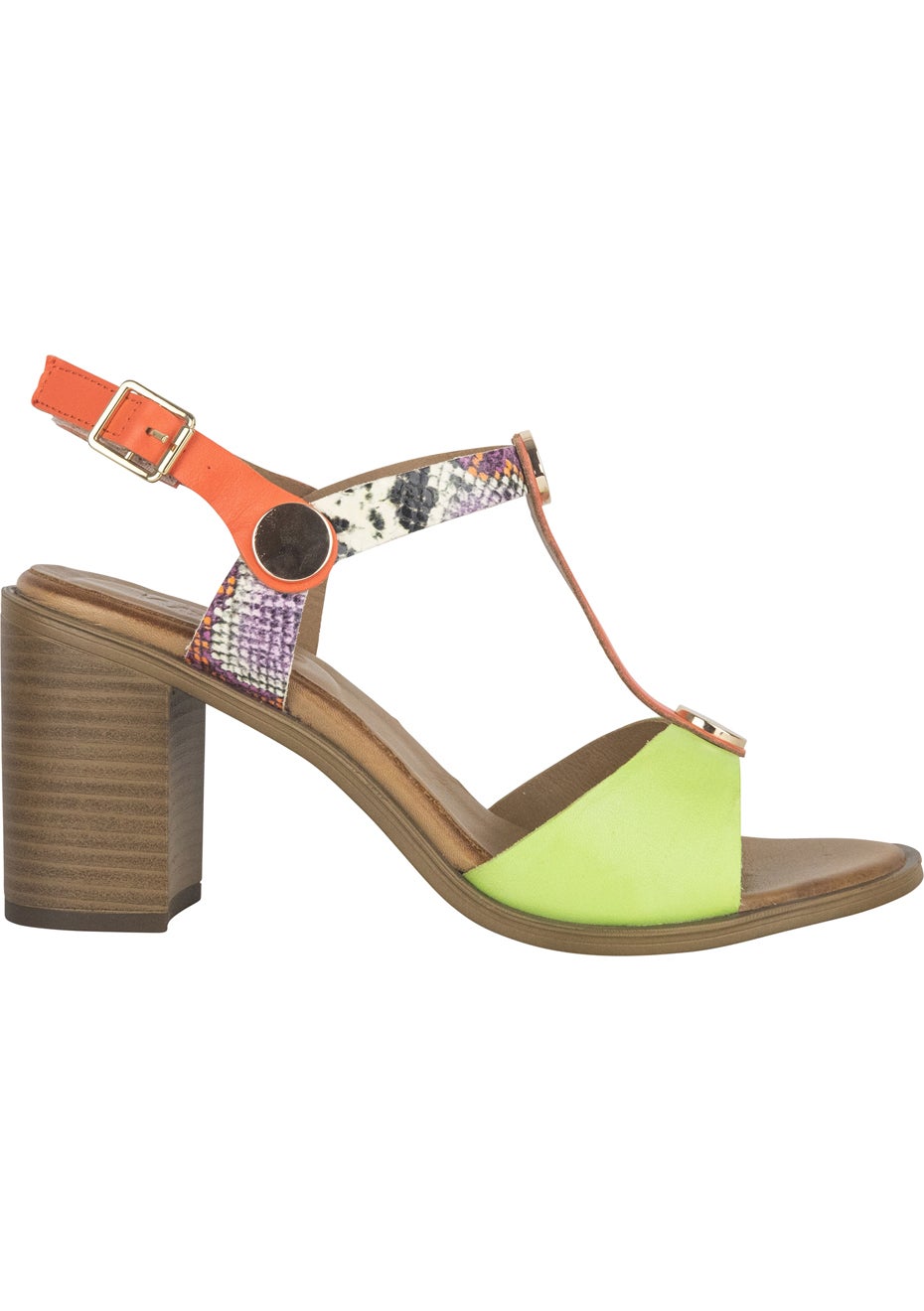 Hinako - Binjari - Multi/Orange/Green - Onceit