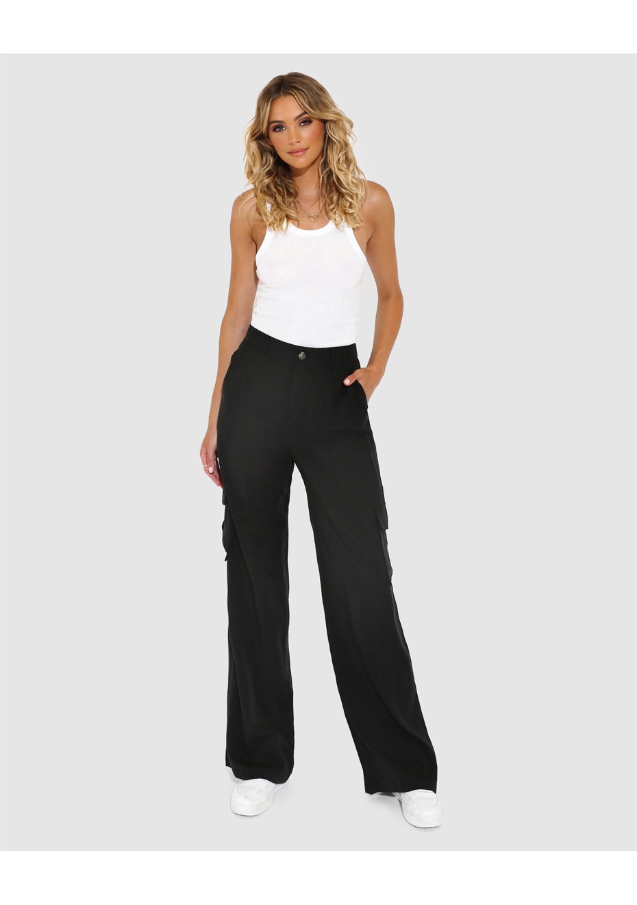 Madison The Label - Regan Pants - Black - Onceit