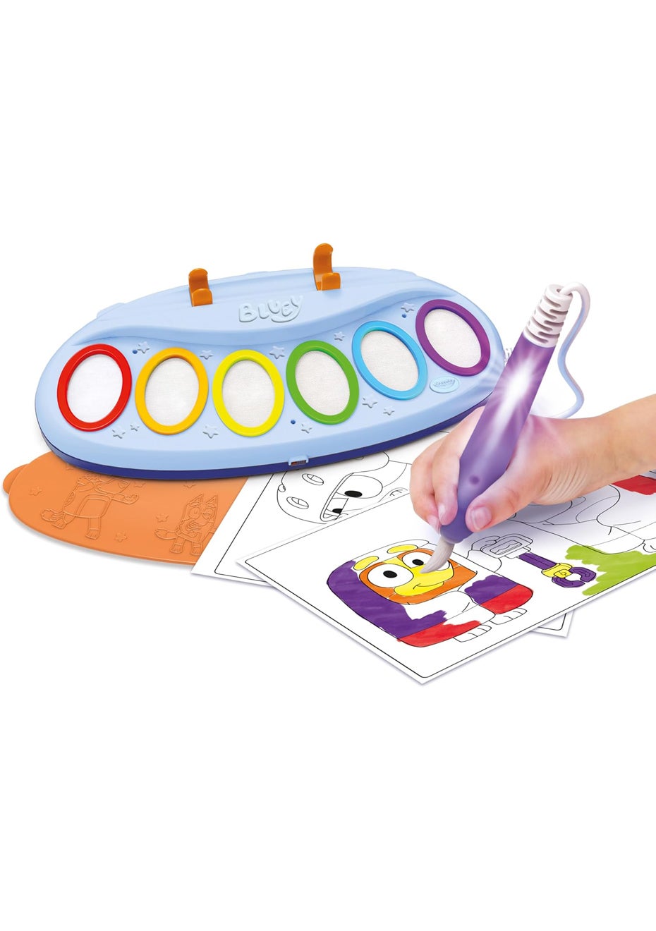 Crayola Color Wonder Magic Light Brush Bluey - Onceit