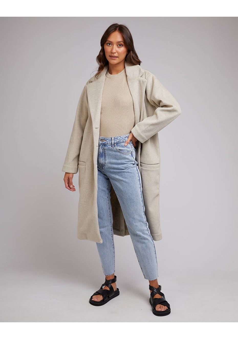 Silent Theory - Charm Coat - Beig - Onceit